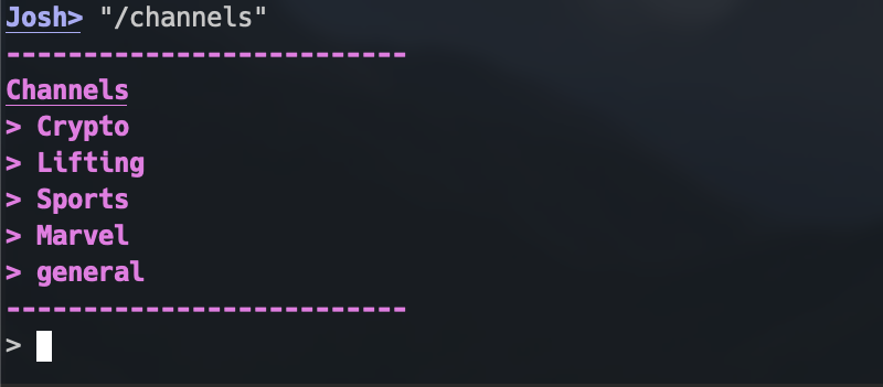 Multi-threaded Pub/Sub Chat App | jchun.me