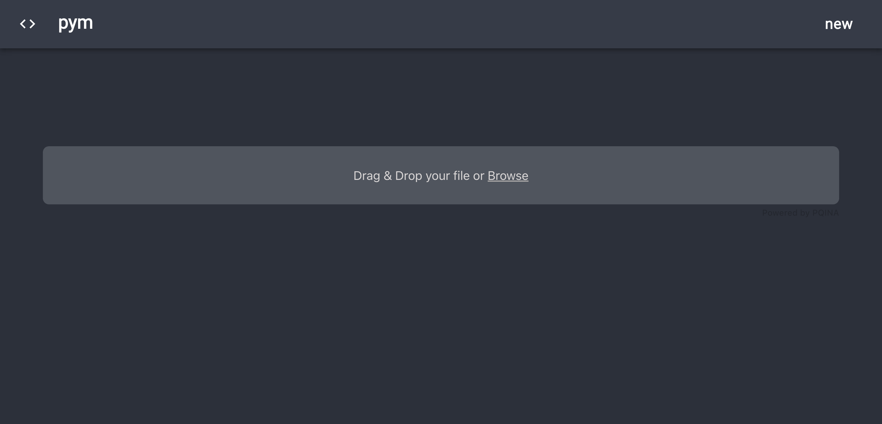 Pym v1 - MERN based Code/Image Pastebin & URL Shortener | jchun.me